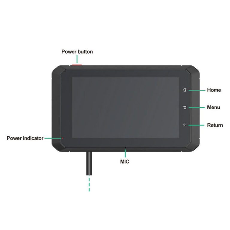 5" Android in-vehicle tablet w CAN Bus for trucks and vehicles