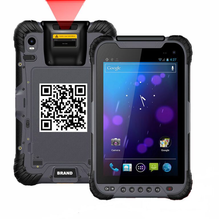 8" Android Rugged Tablet with 1D/2D Barcode scanner