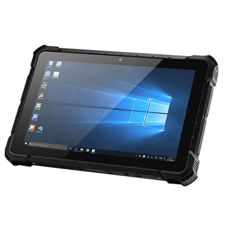 10.1" Rugged Windows 11 Pro tablet with barcode scanner & RFID