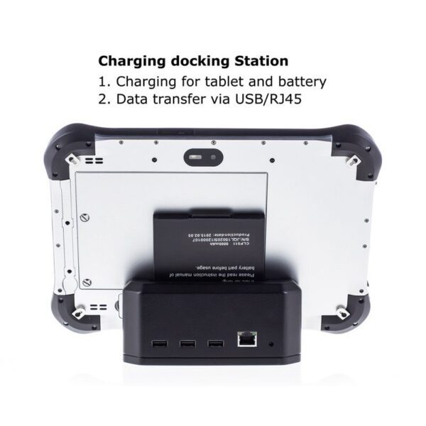 12.1" Rugged Android Tablet with NFC & Barcode Scanner | Geekland: POE ...