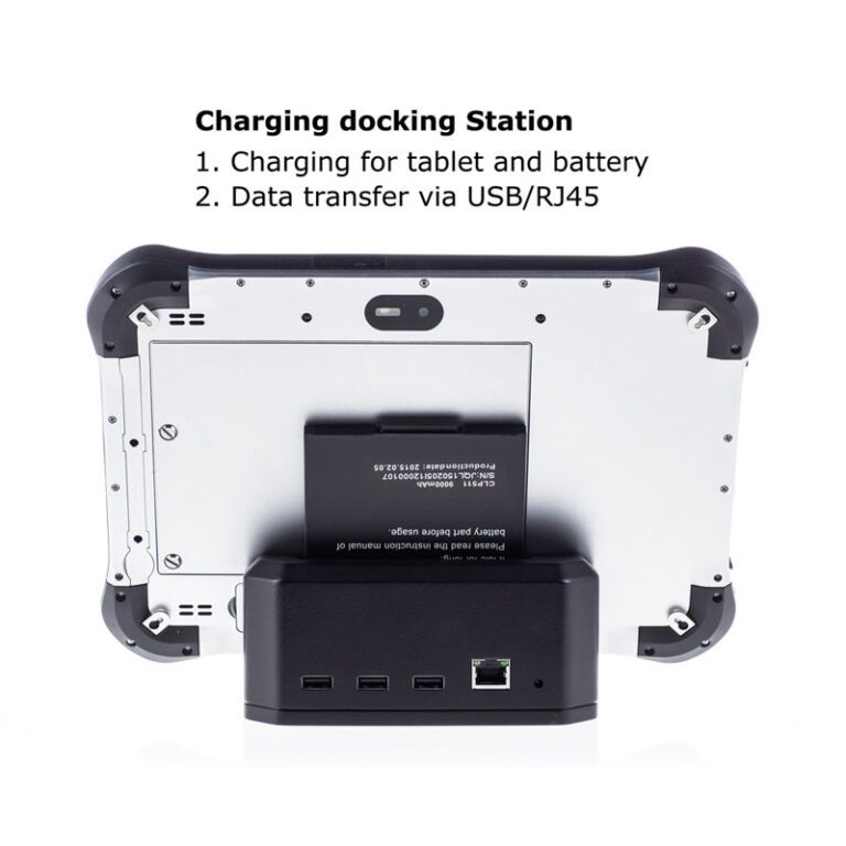 12.1" Rugged Android Tablet with NFC & Barcode Scanner | Geekland: POE ...