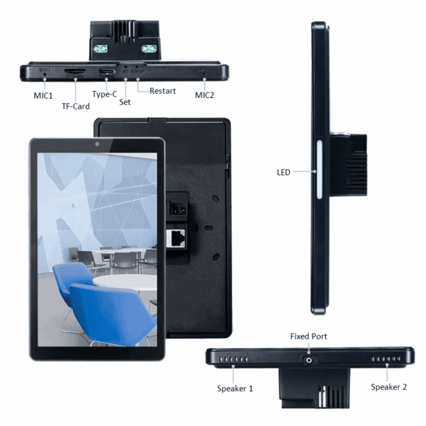 8" Android POE tablet