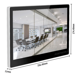 Android POE in-wall flush touch screen home automation controller