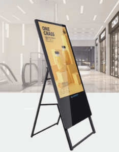 43" Android Floor-Standing Portable Digital Signage for Advertising