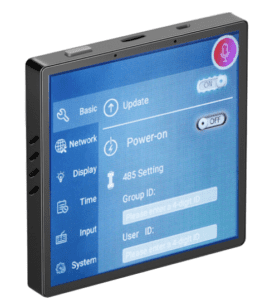 4-inch Android Smart Home Automation control panel POE wall mount