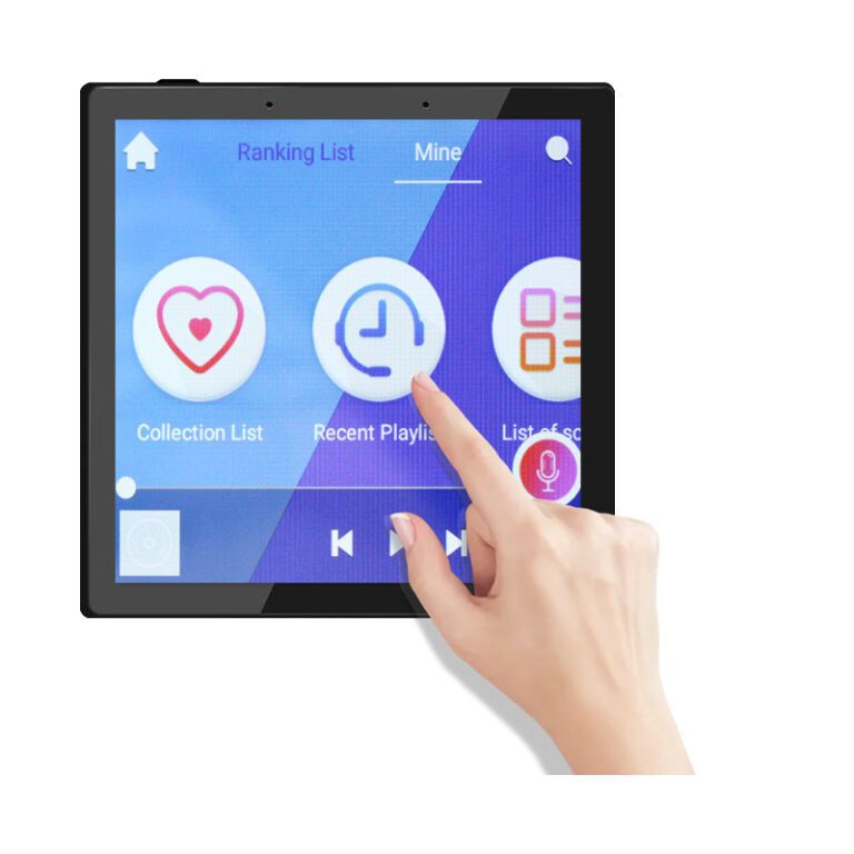Employee Time Clock Kiosk tablet with POE, WIFI and RFID