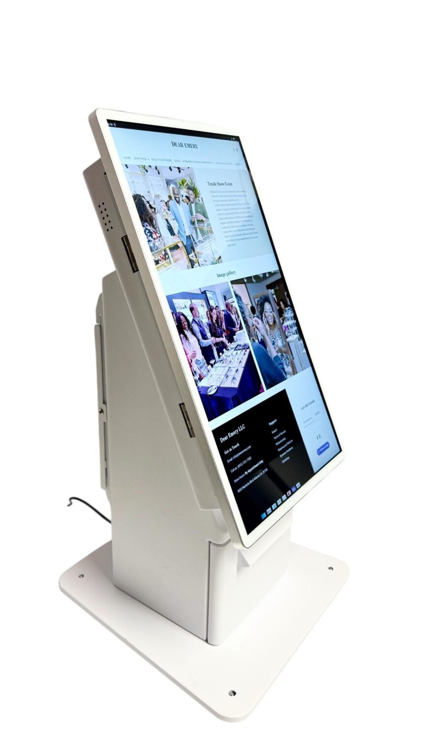21.5″ Self Service Touch Screen Kiosk - for OEMs & Developers Customizable